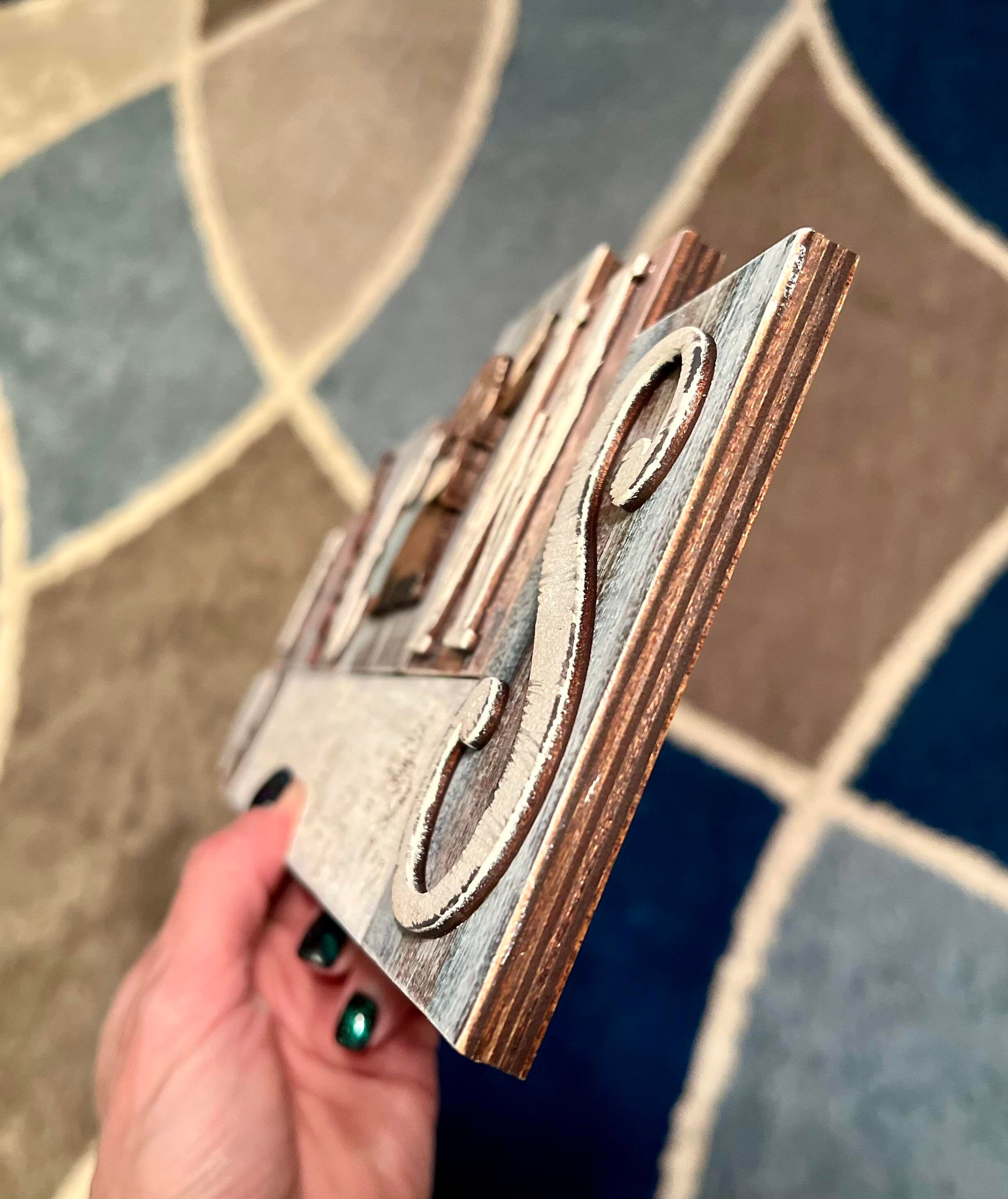 Cute i Love Fluffy Cows Sign, Shelf Sitter Decor, Country Highland Cow ...