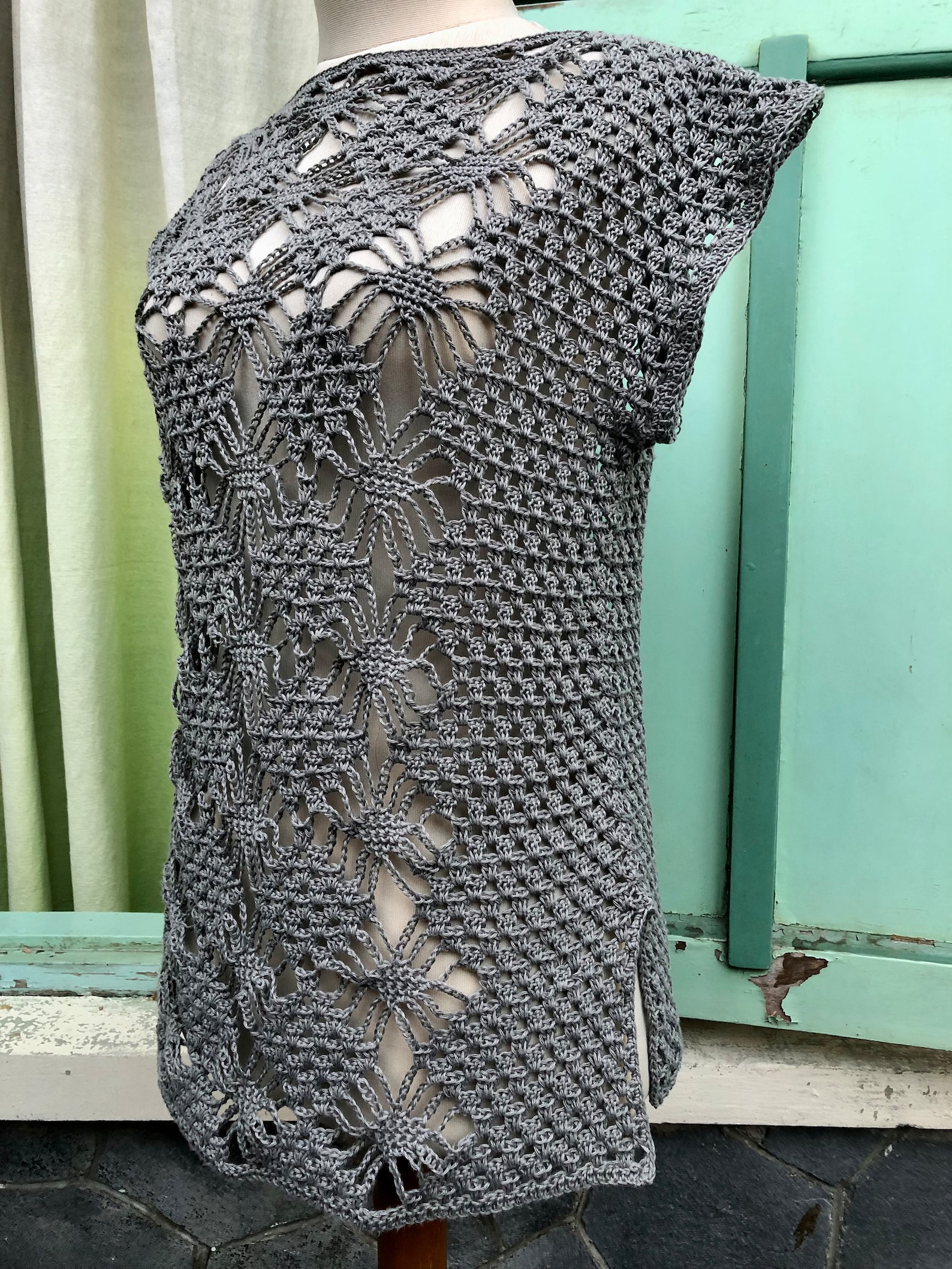 PREORDER Chasing Diamonds Crochet Tunic - Etsy