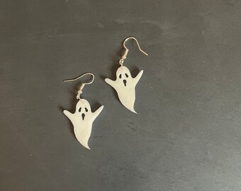 Ghost Earrings Halloween Jewellery Spooky Earrings - Etsy UK