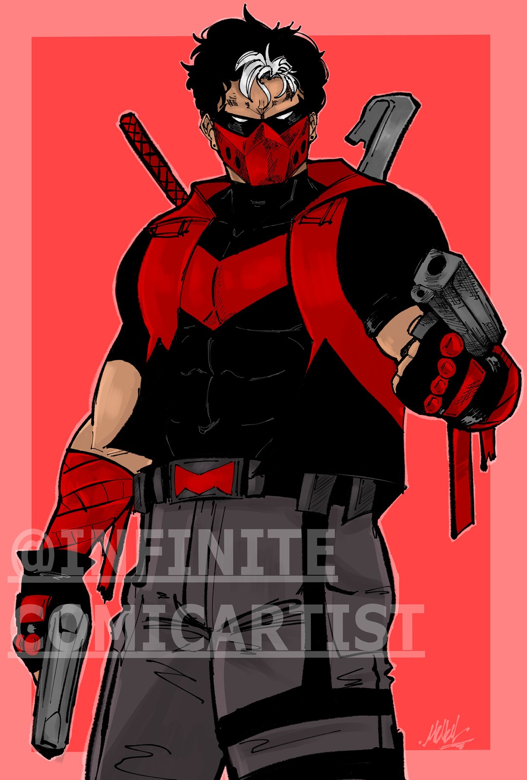 Red Hood Art Print - Etsy