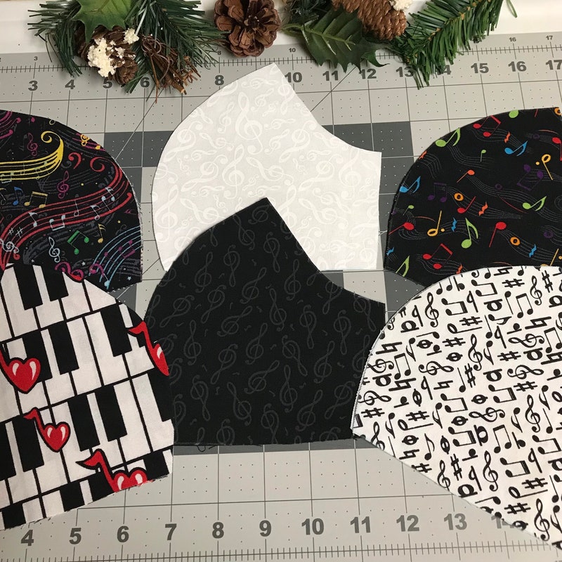 Music Face Mask - Etsy