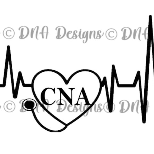Cna Decal Svg - Etsy