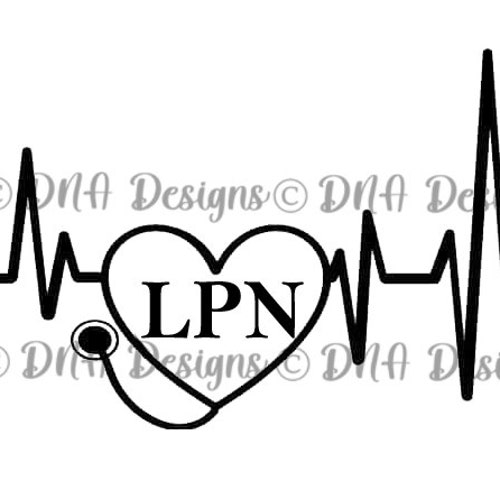 Licensed Practical Nurse LPN Png LPN Svg Floral Digital - Etsy