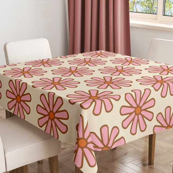 Retro Tablecloth - Etsy