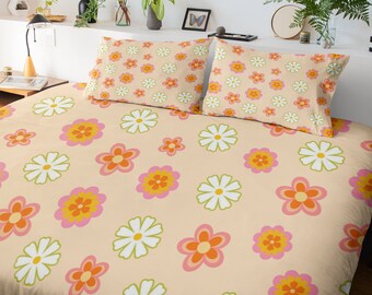 Retro Duvet Cover | Etsy