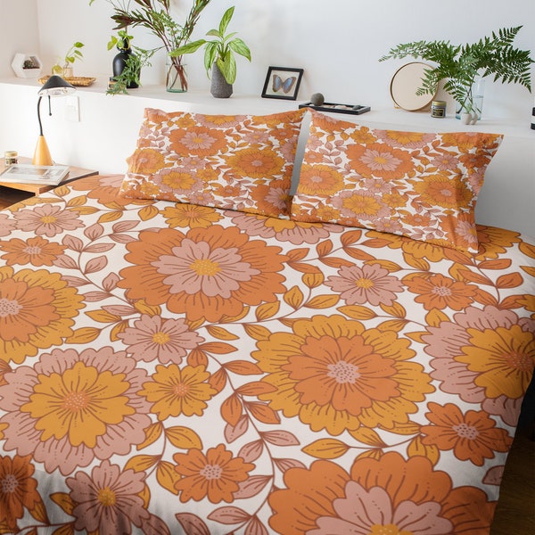 Retro Bedding - Etsy