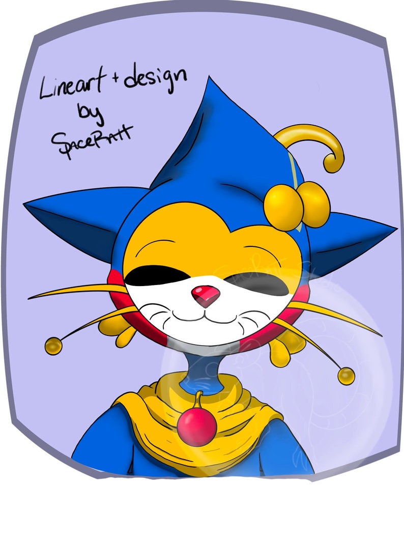 Lou the Jester Cat - Etsy