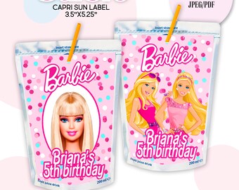 Barbie Label | Etsy