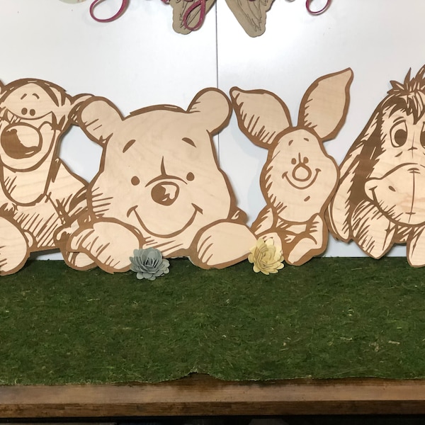 Winnie the Pooh Cutouts - Etsy