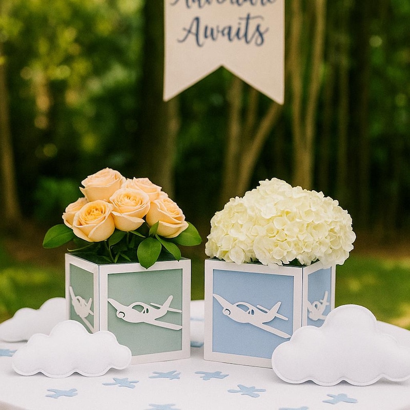 Airplane Centerpiece - Etsy