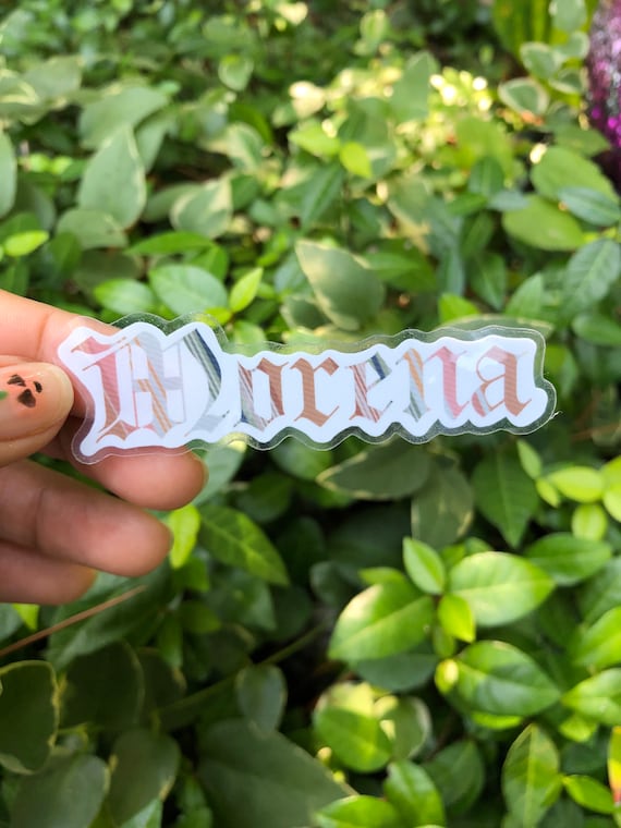 Morena Sticker Latina Sticker Waterproof | Etsy