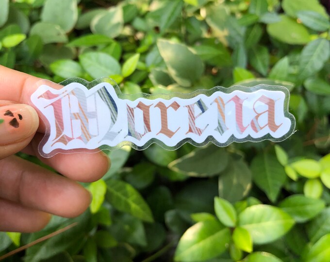 Morena Sticker Latina Sticker Waterproof - Etsy