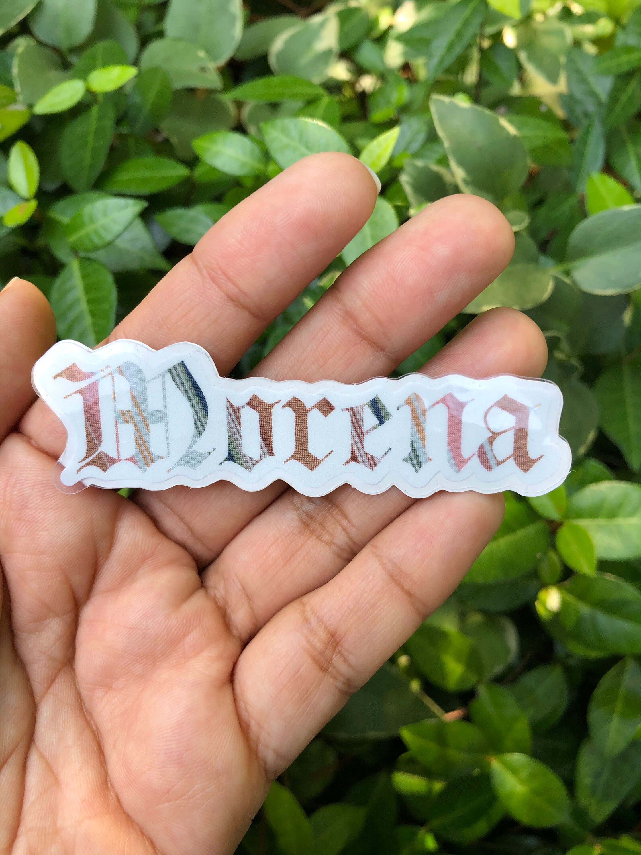 Morena Sticker Latina Sticker Waterproof | Etsy