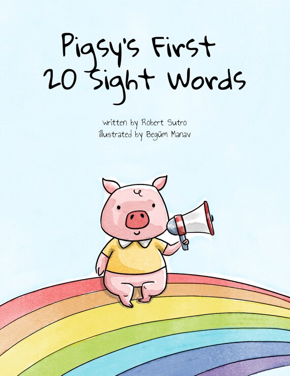Pigsys First 20 Sight Words - Etsy