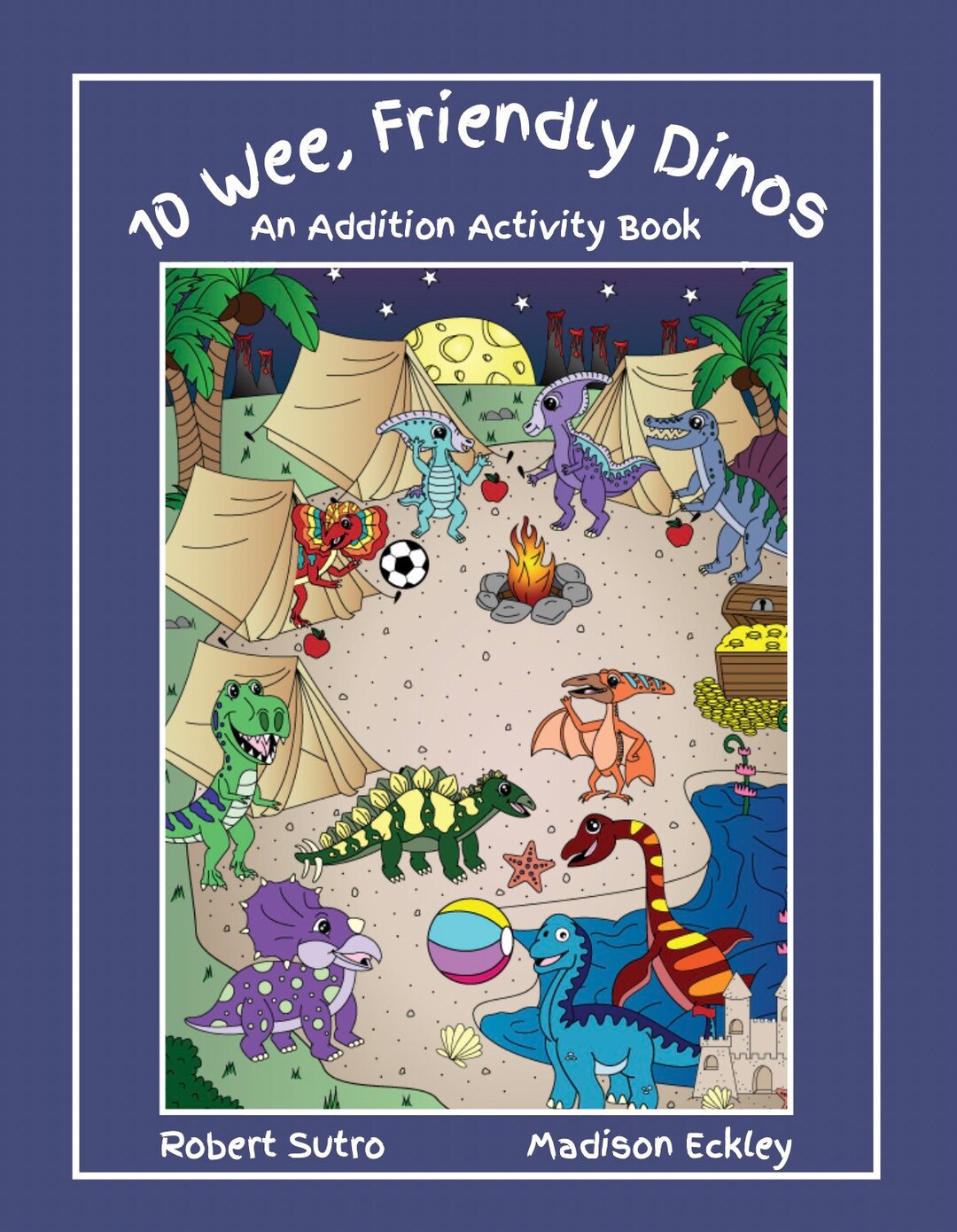 10 Wee, Friendly Dinos: an Addition Activity Book - Etsy
