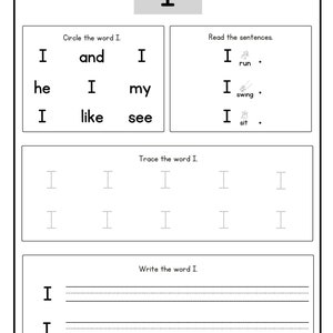 Pigsy’s First 20 Sight Words - Etsy