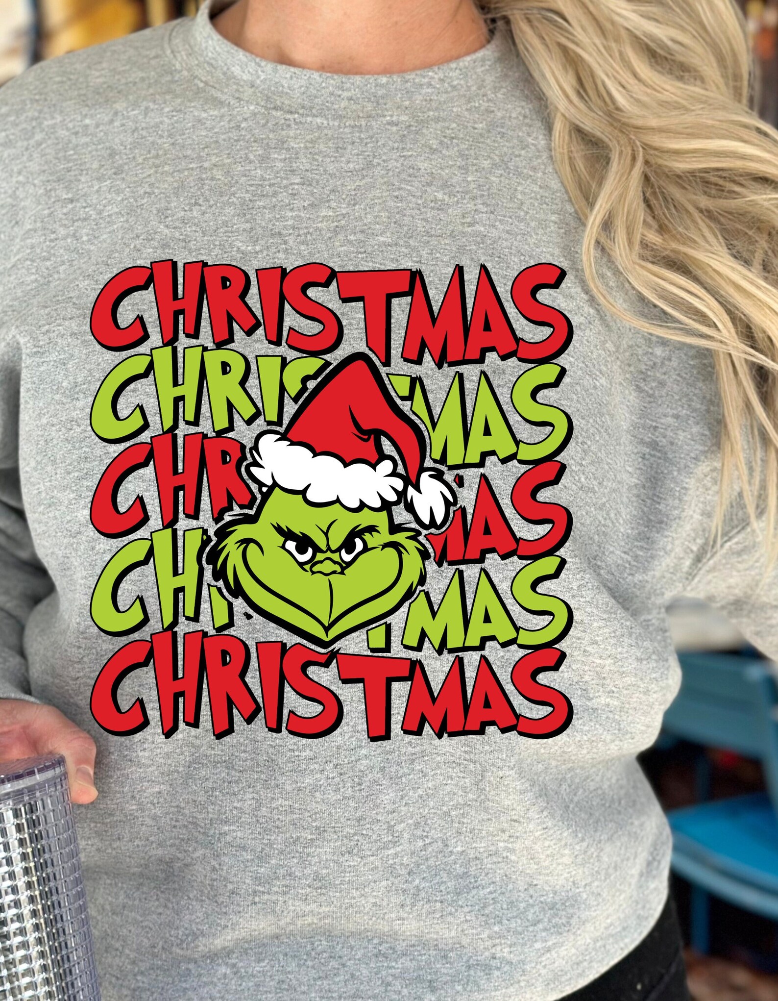 Grinch Christmas Sweatshirt The Grinch Christmas Sweatshirt Christmas
