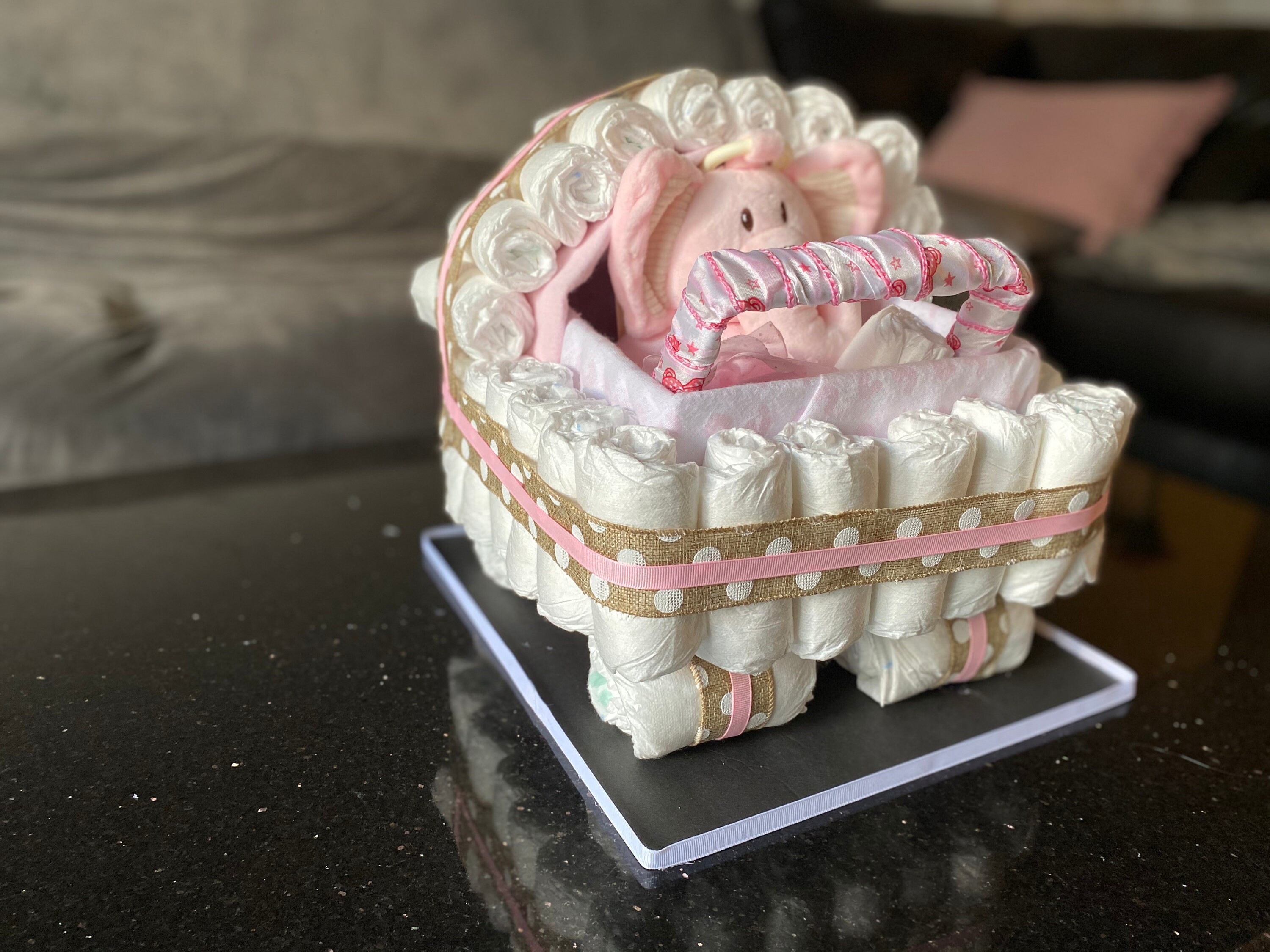 Diaper Stroller Carriage Baby Shower Gift - Etsy