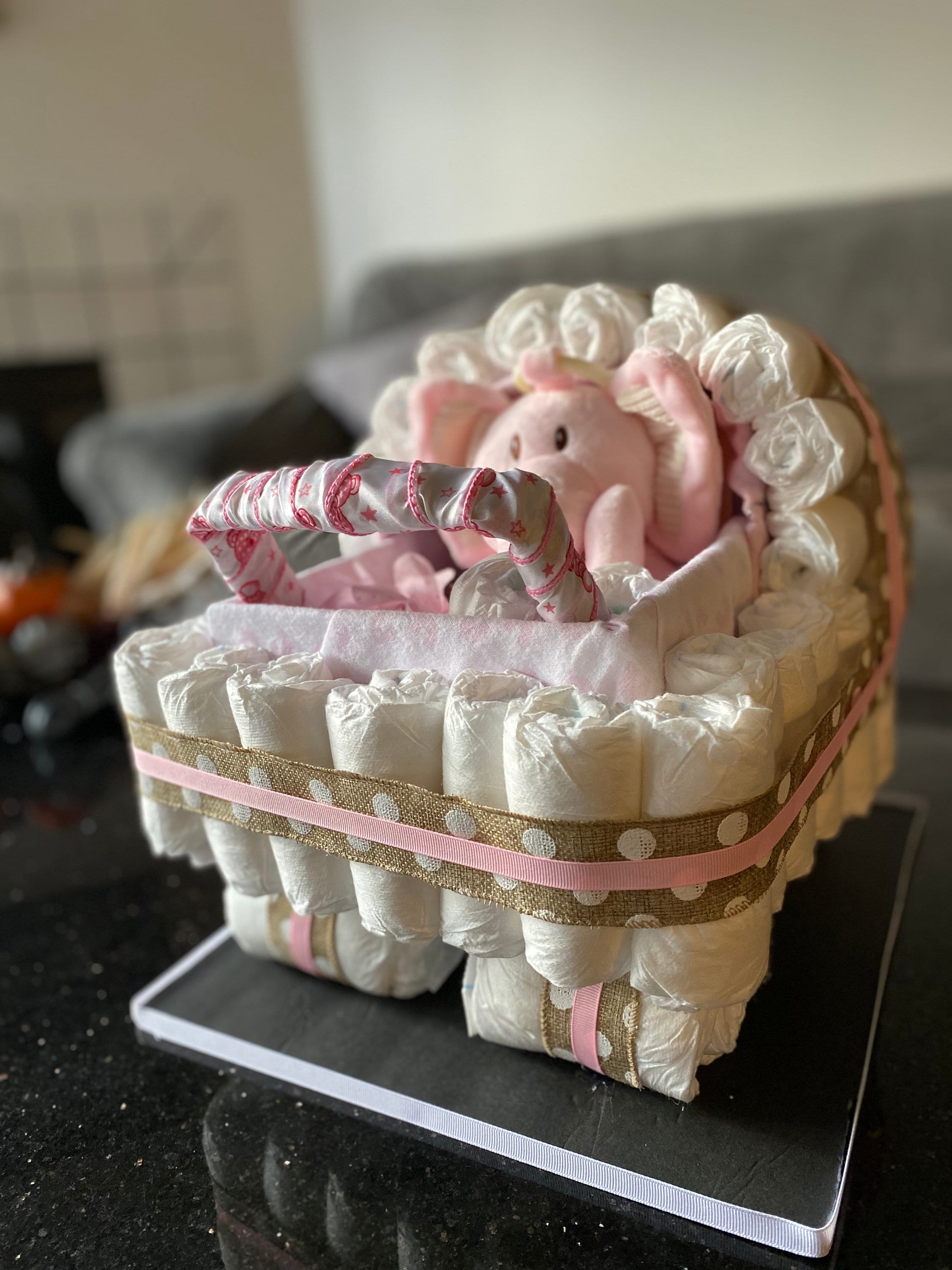 Diaper Stroller Carriage Baby Shower Gift - Etsy