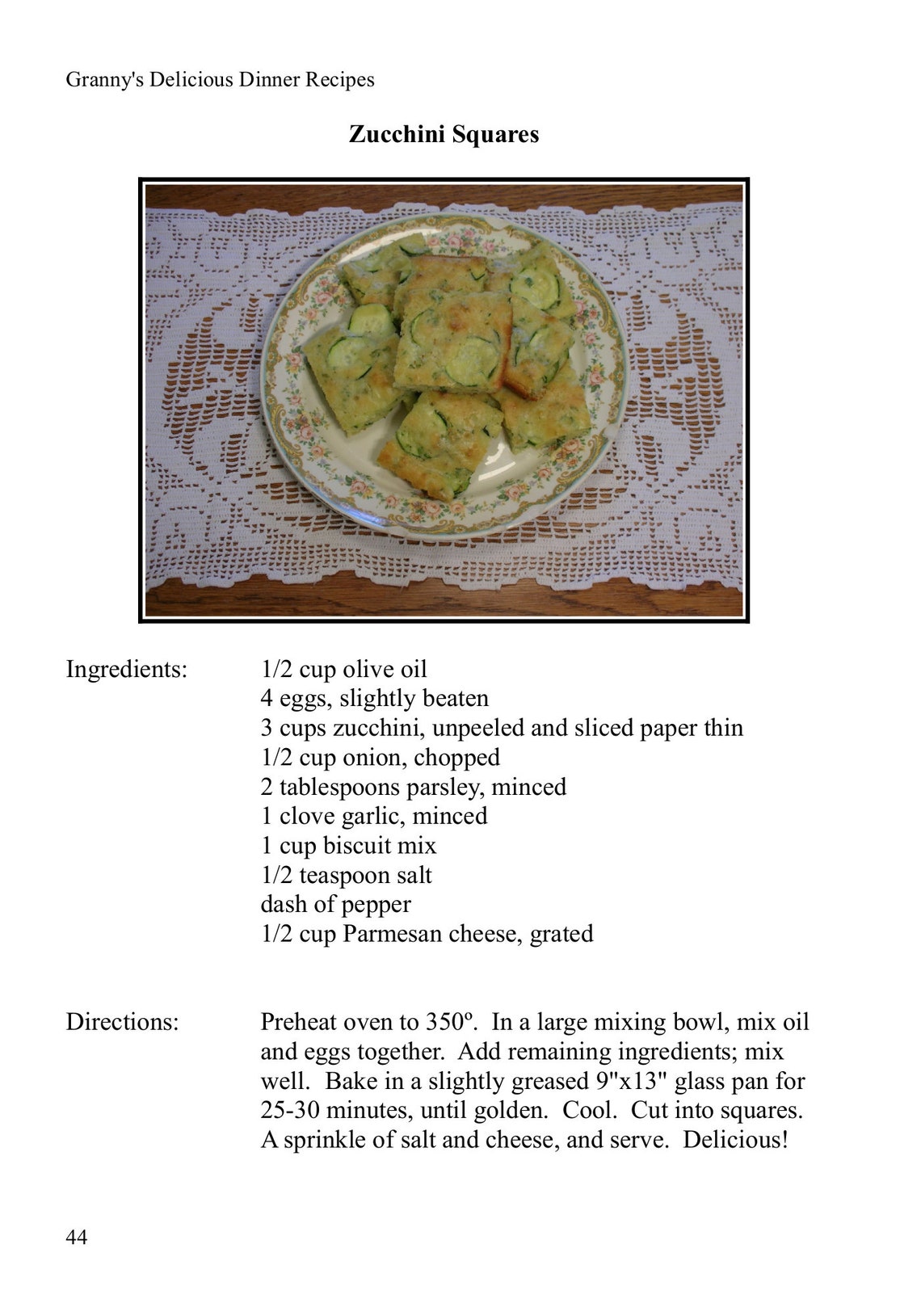 40 of Granny's Delicious Dinner Recipes From My Kitchen - Etsy