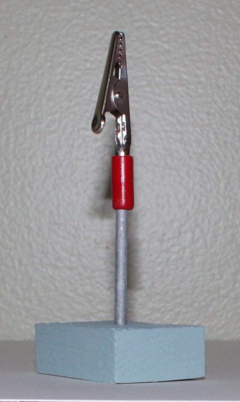 Handmade Standing Memo :) Holder - Red Clip - Etsy