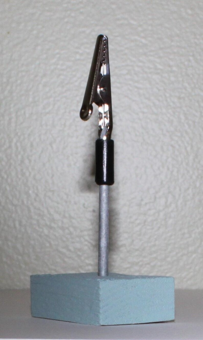 Handmade Standing Memo :) Holder - Red Clip - Etsy