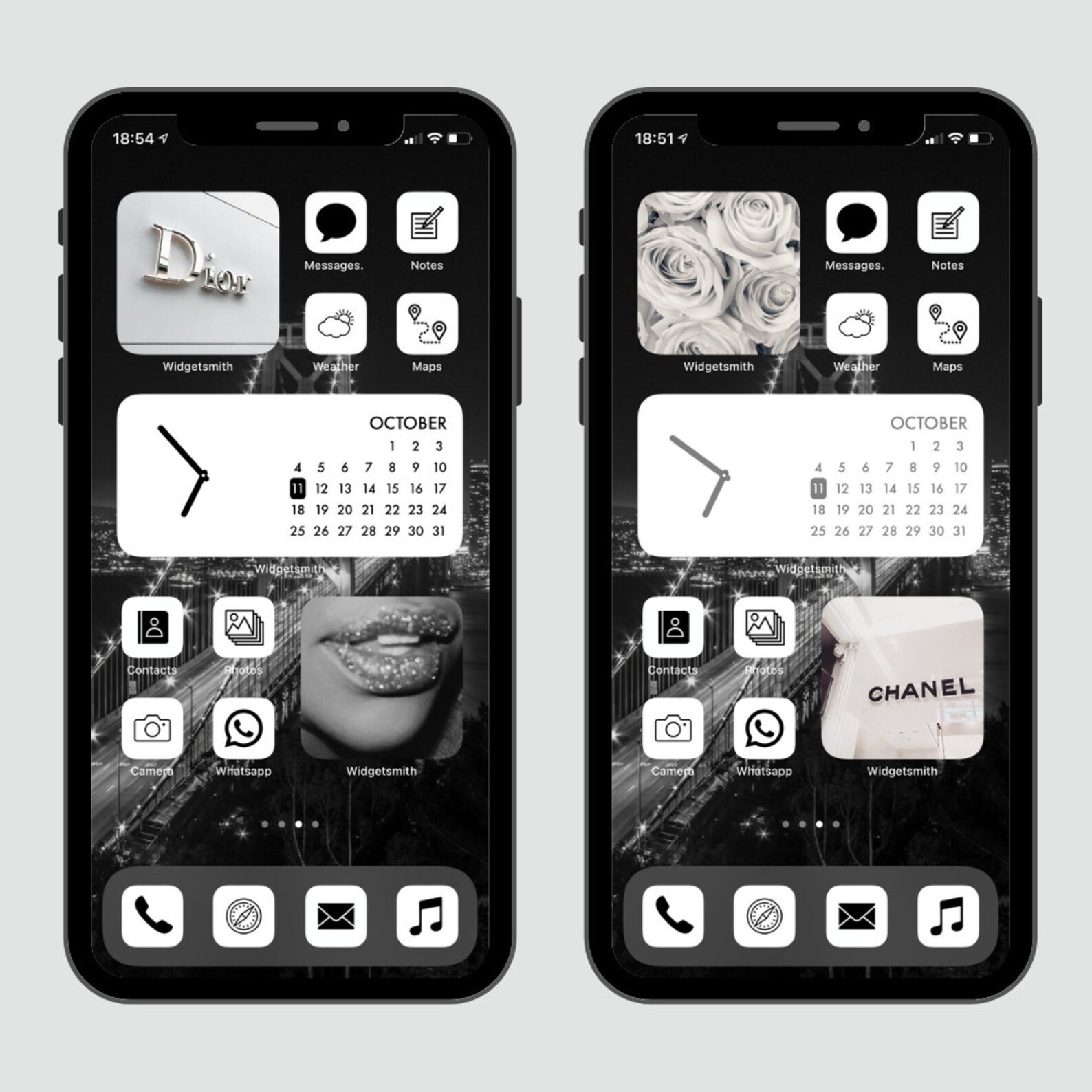 100 Ios 14 Aesthetic-ios14 Icon Pack-white Icons-black and White Ios 14 ...