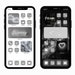 Grey Ios Icons-grey Aesthetic-100 Ios 14 Grey Icons-minimalist - Etsy