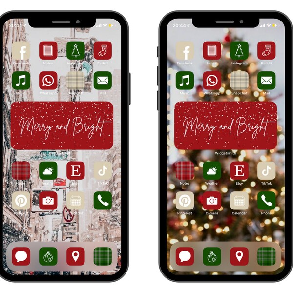 Christmas iPhone App - Etsy