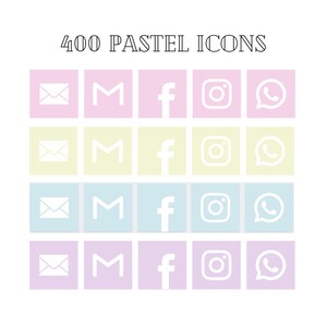 400 Ios 14 Pastel Icons-pastel Ios 14-pastel Yellow Aesthetic-pastel ...