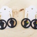 Black Lives Matter Earrings BLM Fist Clay Jewelry Handmade Activist ...