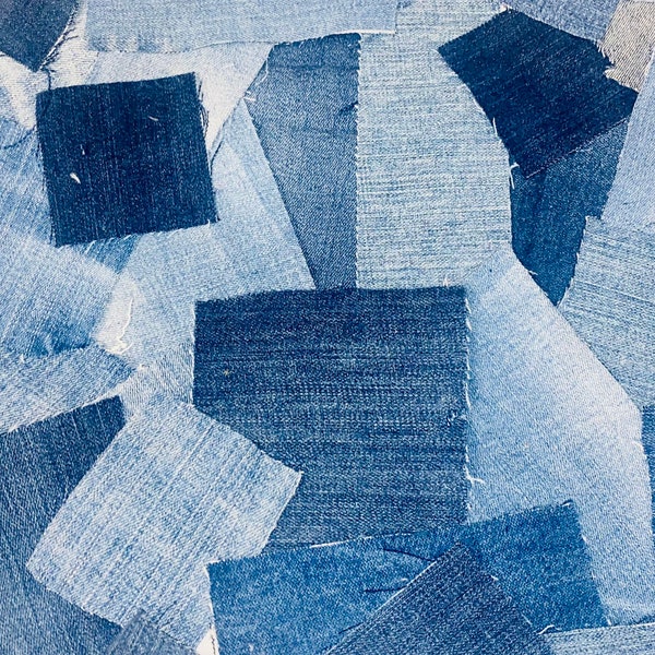 Scrap Fabric Patches - Etsy