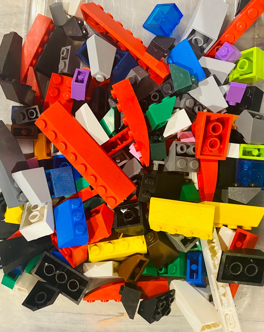 LEGO® Sloped Bricks – 100+ Bulk Assorted Blocks - Etsy