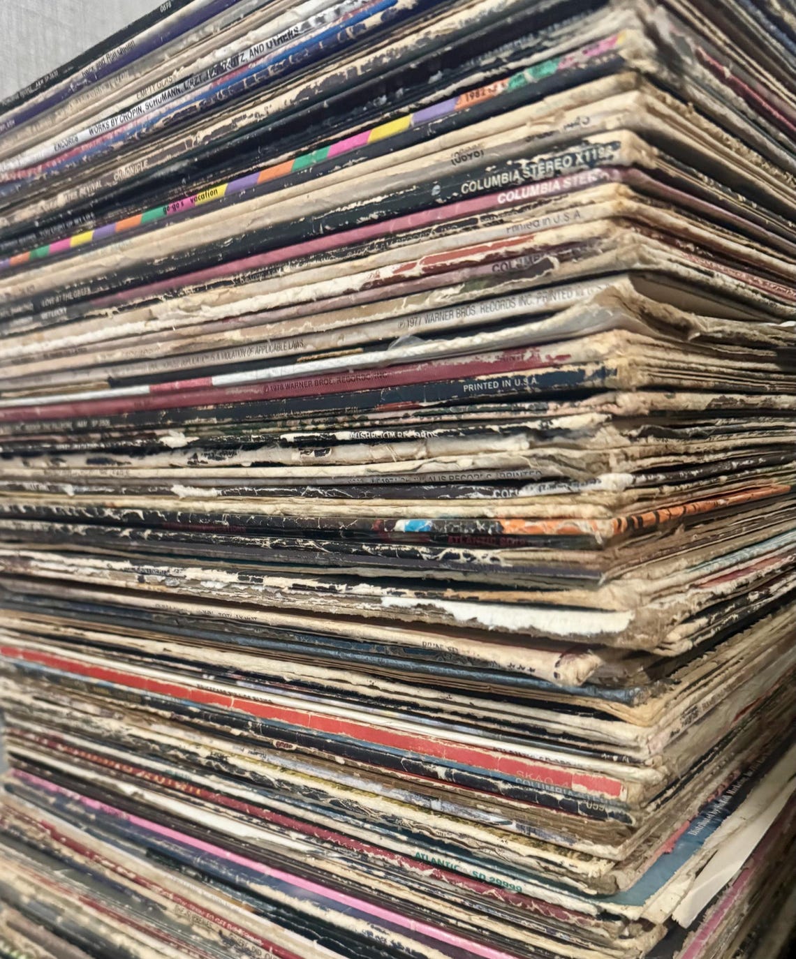 Vintage Vinyl Records: Random Genre Mix, Lot of 10 (12 Inch) - Etsy
