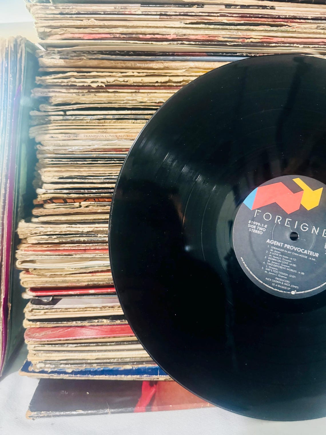 Vintage Vinyl Records: Random Genre Mix, Lot of 10 (12 Inch) - Etsy