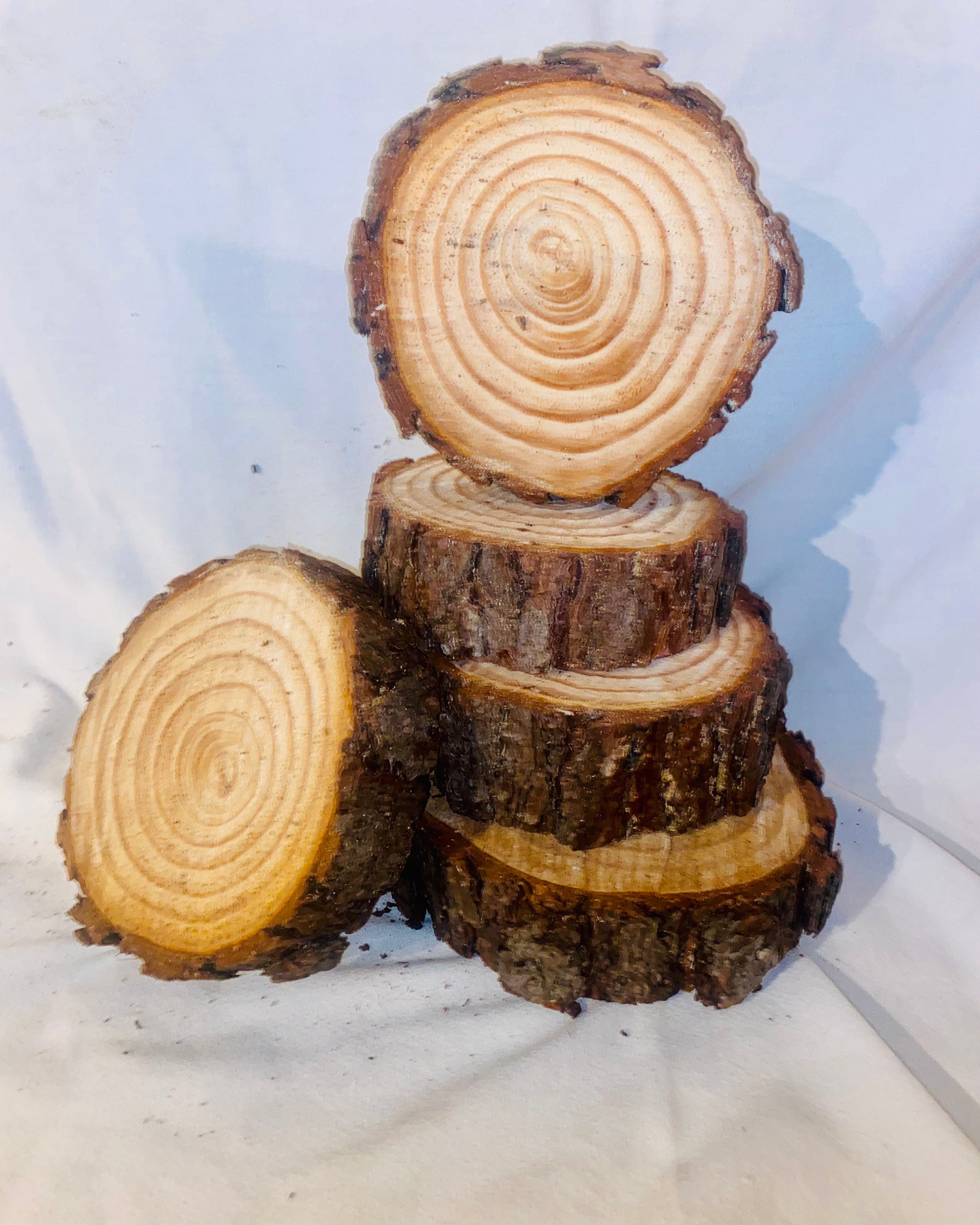 Pine Wood Slice 5 1/2 Diameter Pine Wedding Slice | Etsy