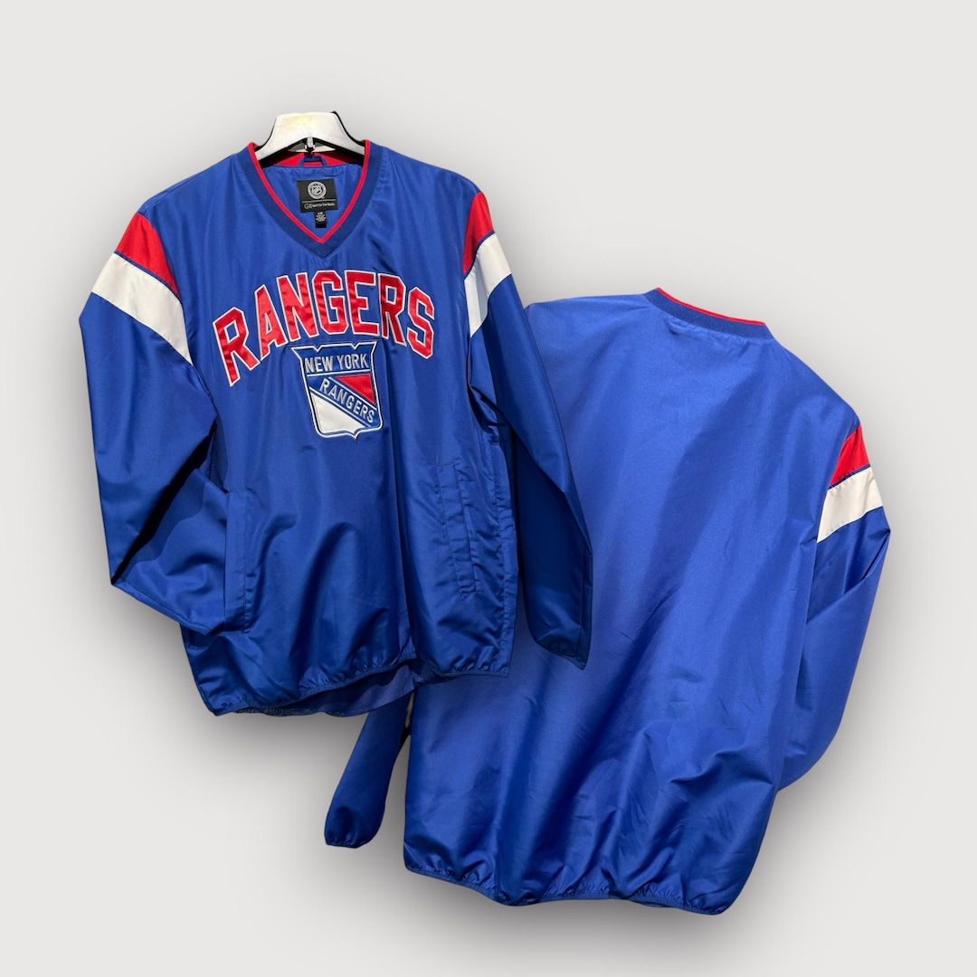 New York Rangers Vintage Style Jacket - Etsy