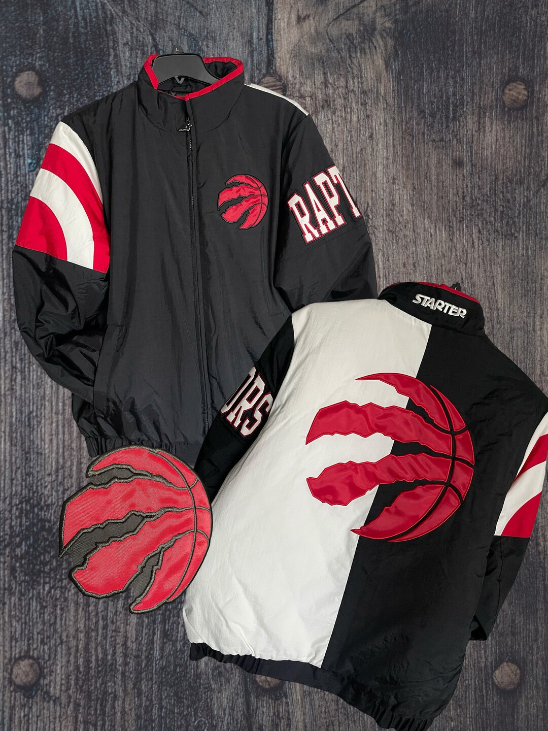 Starter Toronto Raptors Vintage Style Jacket - Etsy