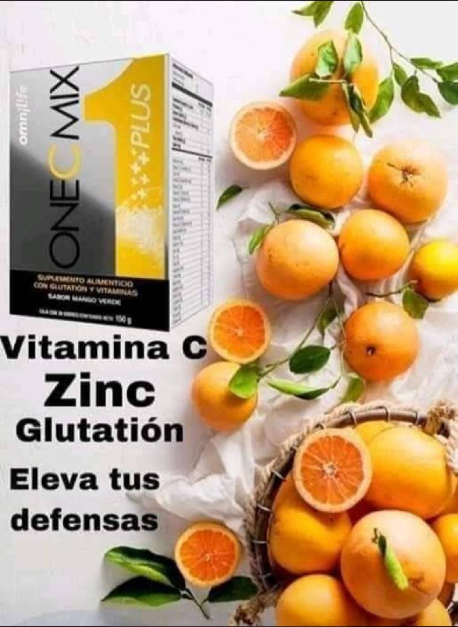 Omnilife One C Mix Plus Box with 30 Sachets 150g | Etsy