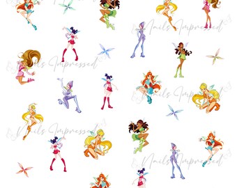 Winx Club Stickers - Etsy