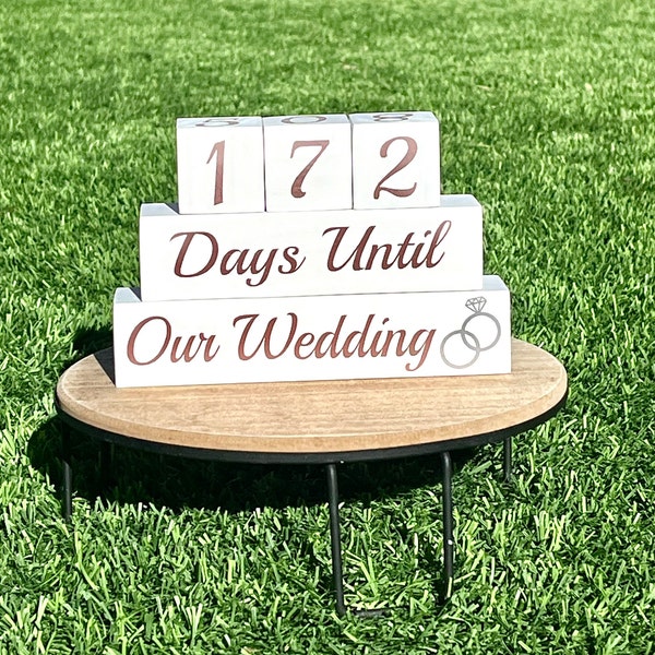 Wedding Countdown - Etsy