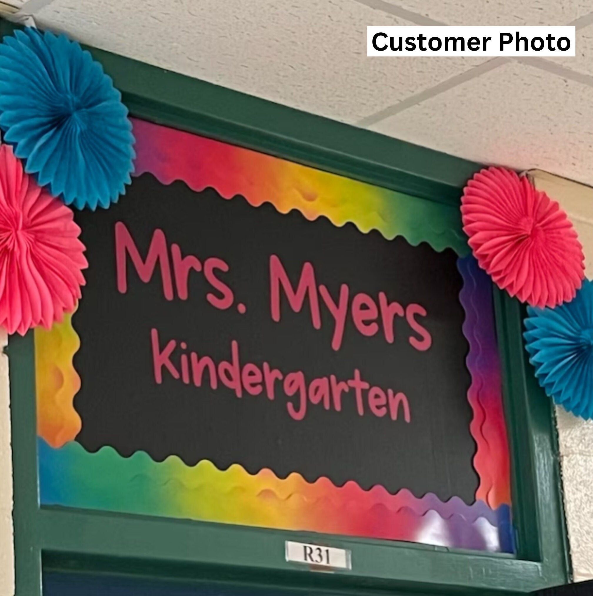 Personalized Teacher Name and Subject/grade Level Decal - Customizable ...