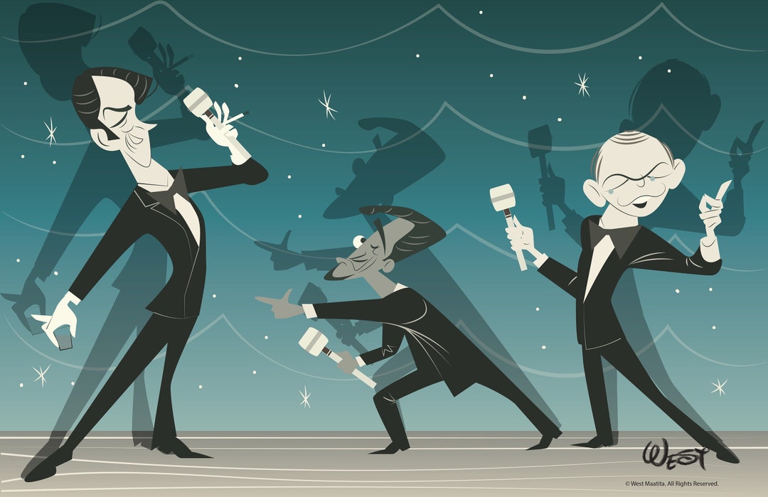 The Rat Pack - Dean Martin, Sammy Davis, Jr, and Frank Sinatra ...