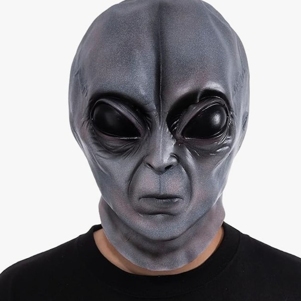 Realistic Alien Mask - Etsy