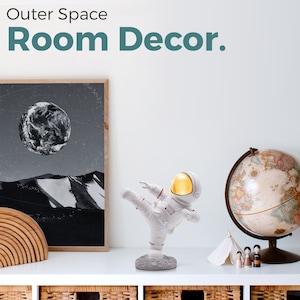Joyvano Astronaut Figurines - Outer Space Room Decororative Figure for ...