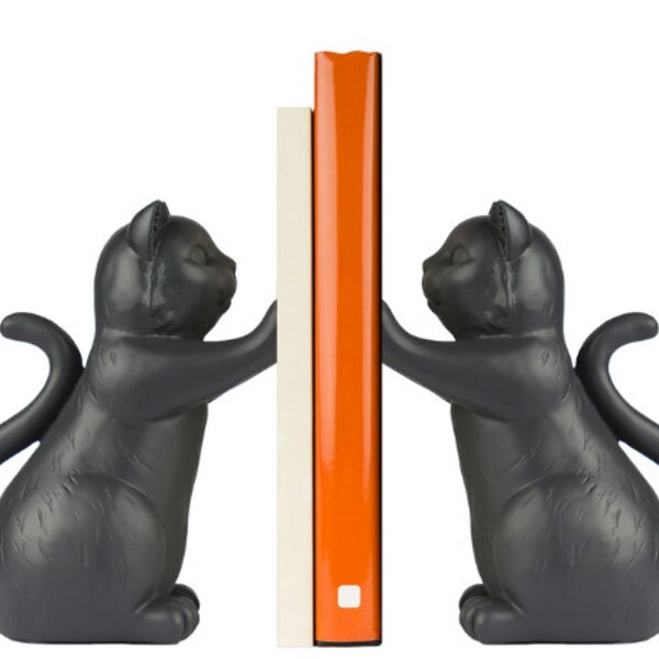 Cat Bookends - Etsy
