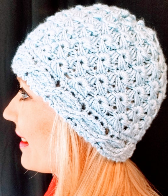 Broomstick Lace Crochet Hat Pattern