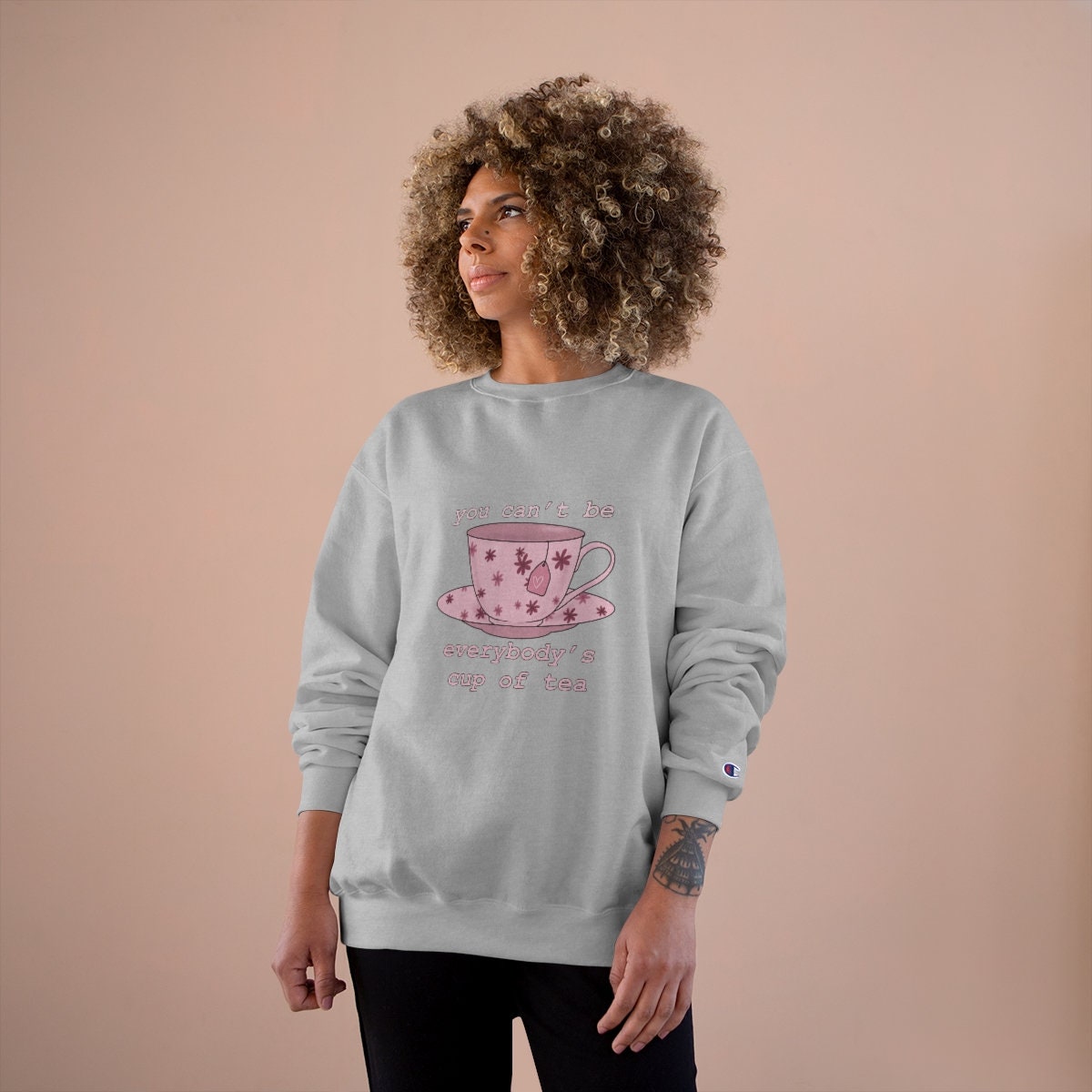 Everybodys Cup of Tea Champion Sweatshirt - Etsy