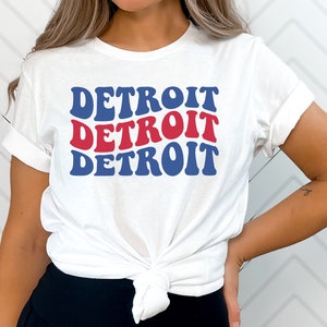 Detroit Basketball T-shirt Vintage Detroit Basketball Tshirt Gift for ...