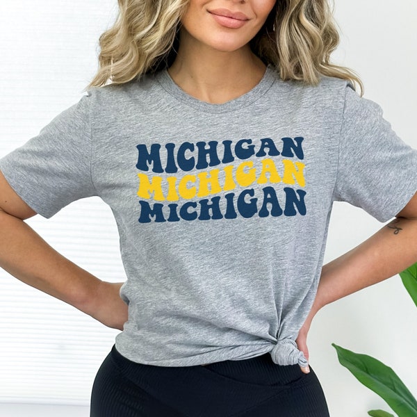 Michigan T Shirt - Etsy